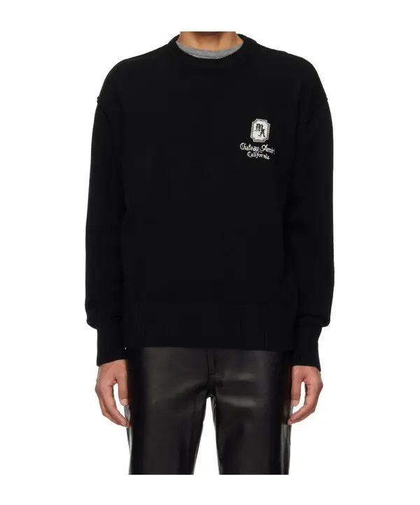 Amiri Ma Chateau Wool Blend Sweater