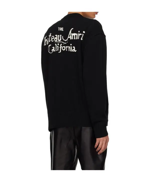Amiri Ma Chateau Wool Blend Sweater