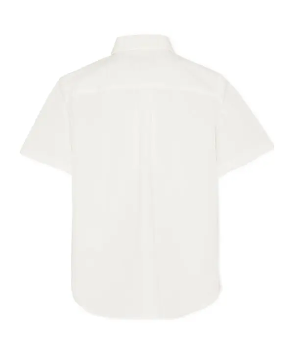 Fendi Short-sleeved Shirt With Ff Pattern Detail