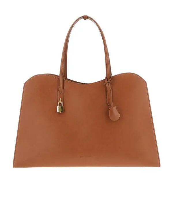 Stella McCartney Ryder Embossed Weekender Bag - Brown