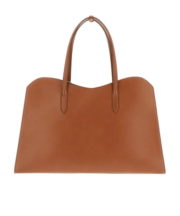 Stella McCartney Ryder Embossed Weekender Bag - Brown