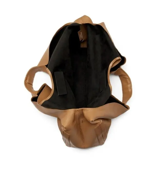 MAISON MARGIELA Medium Box Bag - Camel