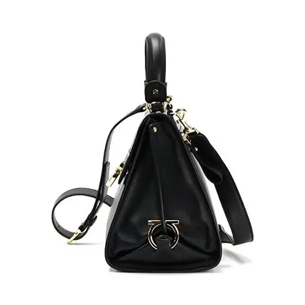 FERRAGAMO Gancini Flip Shoulder Bag
