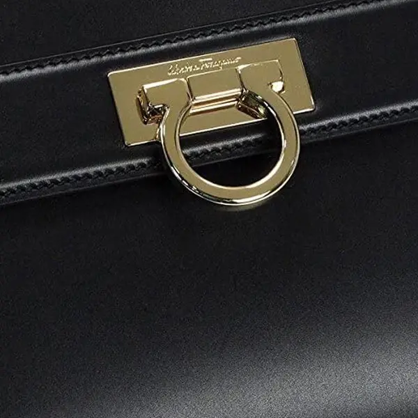 FERRAGAMO Gancini Flip Shoulder Bag