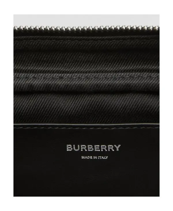 Burberry Lola Small Quilted Shoulder Bag - Black
