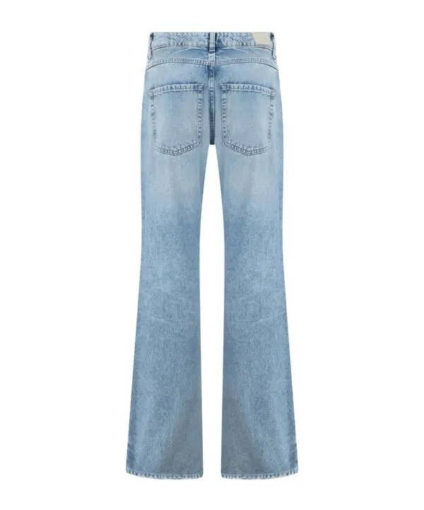 ICON DENIM LOS ANGELES Elephant Leg Flared Jeans - No