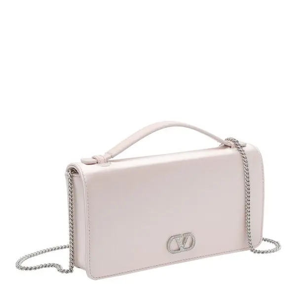 Valentino Garavani Top Handle Chain Wallet