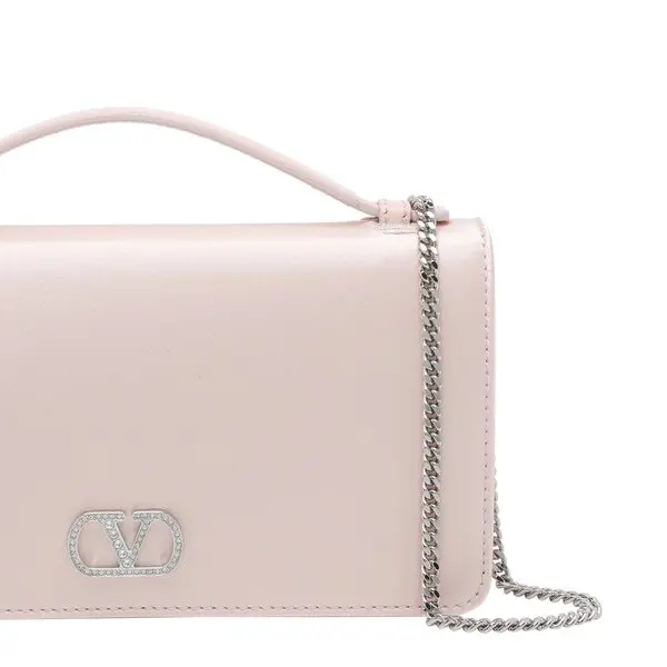 Valentino Garavani Top Handle Chain Wallet