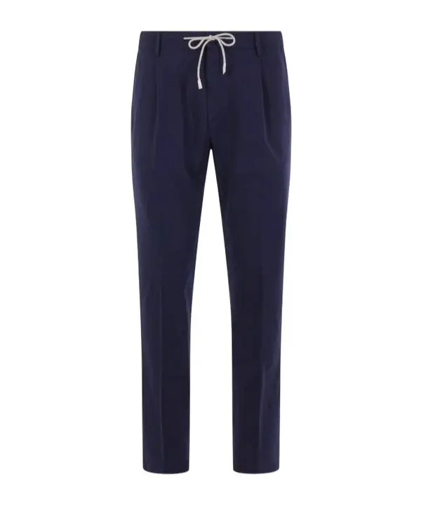 Eleventy Drawstring Casual Pants - Black