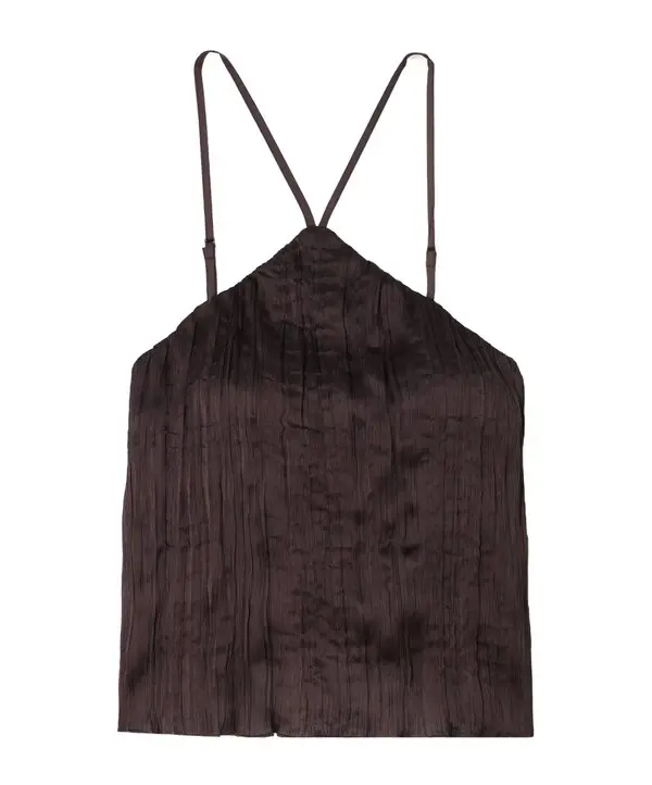 Staud Akari Pleated Top