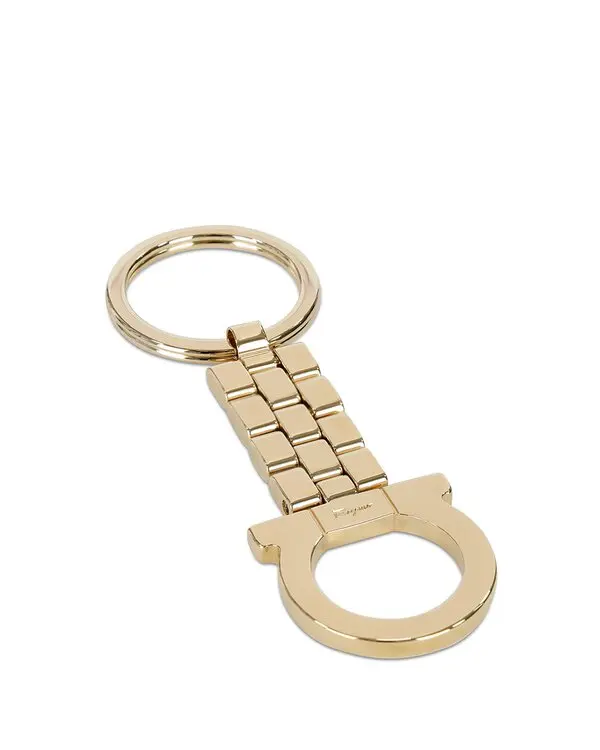 FERRAGAMO Logo Keychain - Nude