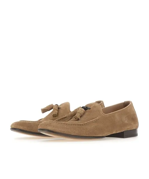 DOUCAL'S Tassel Loafers - Brown