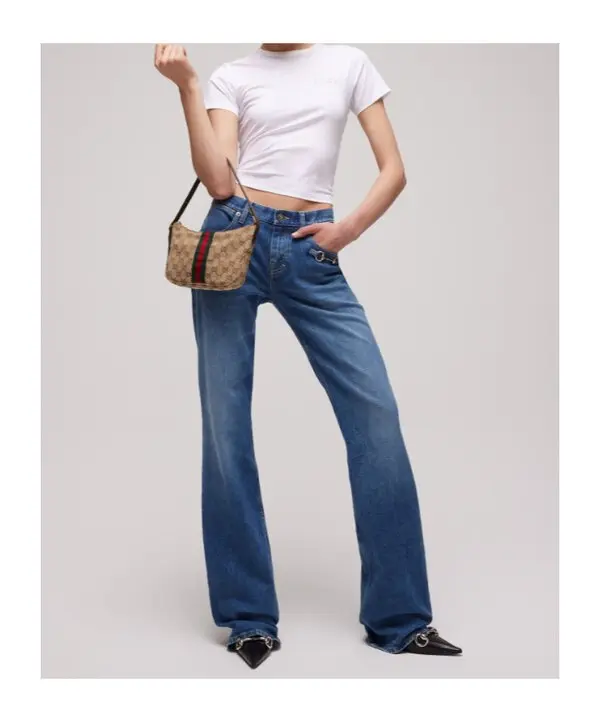 Gucci Velvet Embroidery Jersey T-shirt