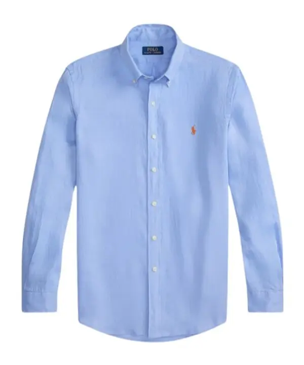 Polo Ralph Lauren Ralph Lauren Button-down Linen Shirt - Blue