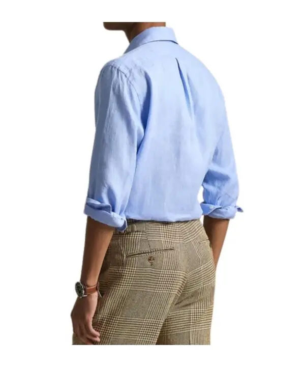 Polo Ralph Lauren Ralph Lauren Button-down Linen Shirt - Blue