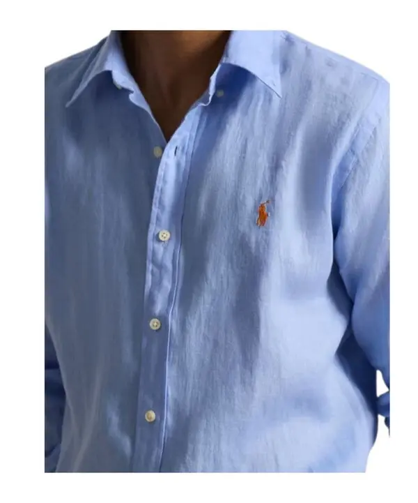 Polo Ralph Lauren Ralph Lauren Button-down Linen Shirt - Blue