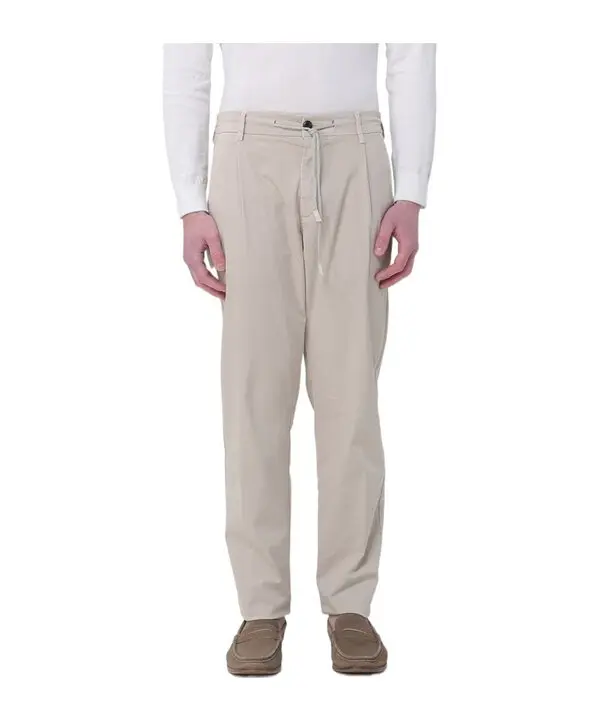 Eleventy Tailored Casual Pants With Belt Loops