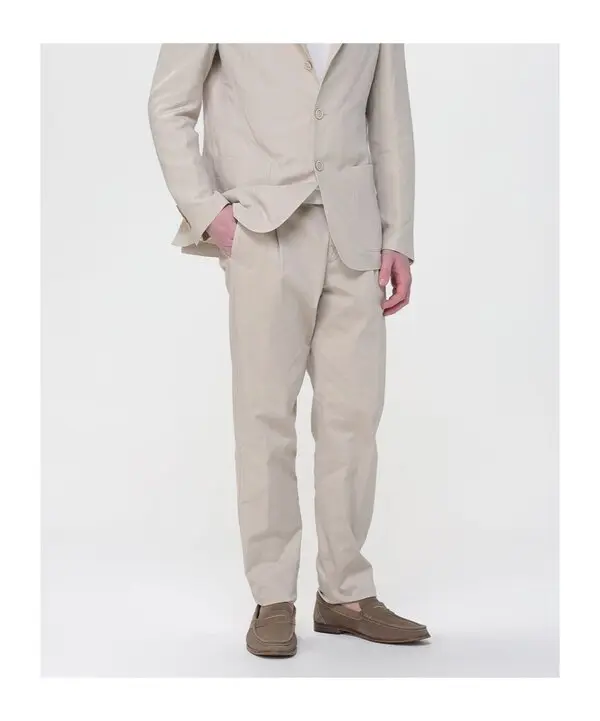 Eleventy Tailored Casual Pants With Belt Loops