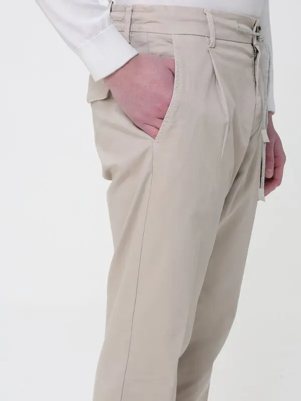 Eleventy Tailored Casual Pants With Belt Loops