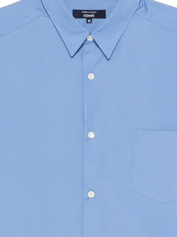Comme Des Garçons Pocket Shirt - Light Blue
