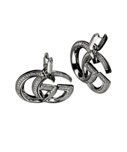 Gucci Gg Crystal Earrings