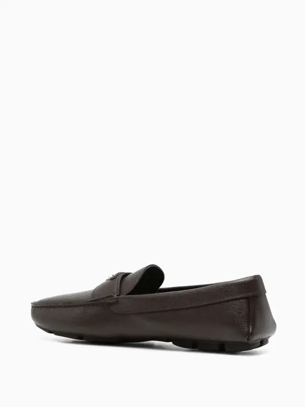Prada Triangle-logo Loafers