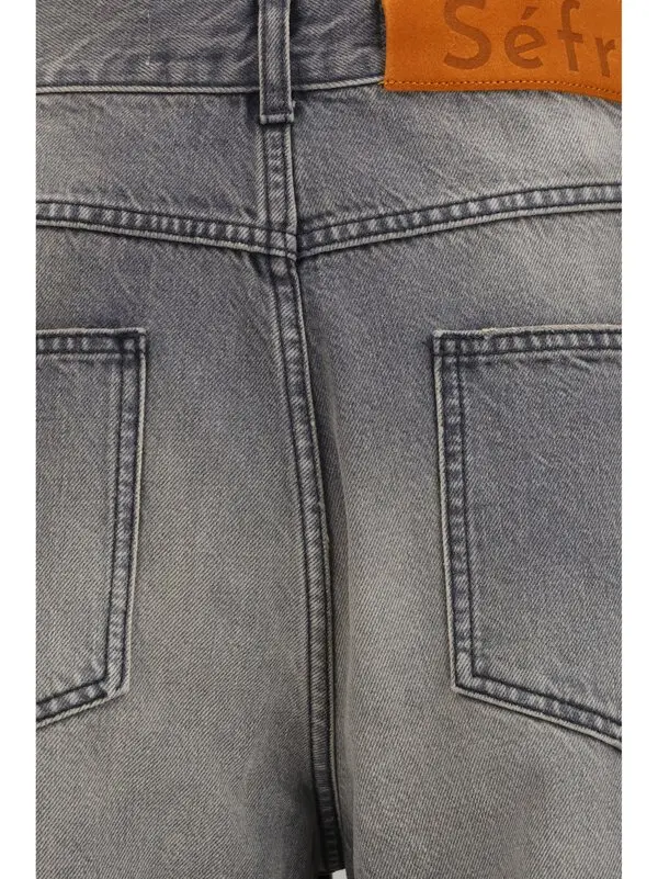 Séfr Mass Wide-leg Jeans - Gray