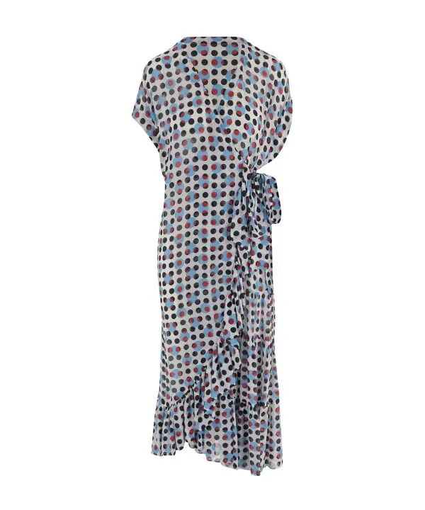 Dries Van Noten Polka Dot Maxi Dress