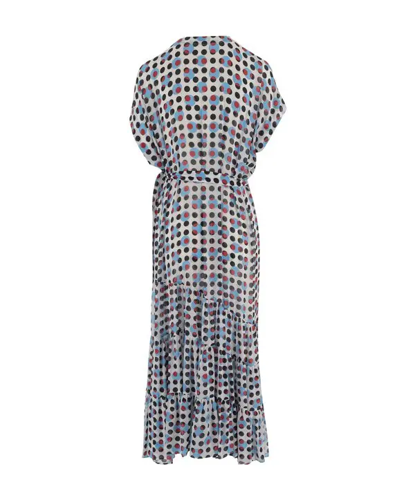 Dries Van Noten Polka Dot Maxi Dress