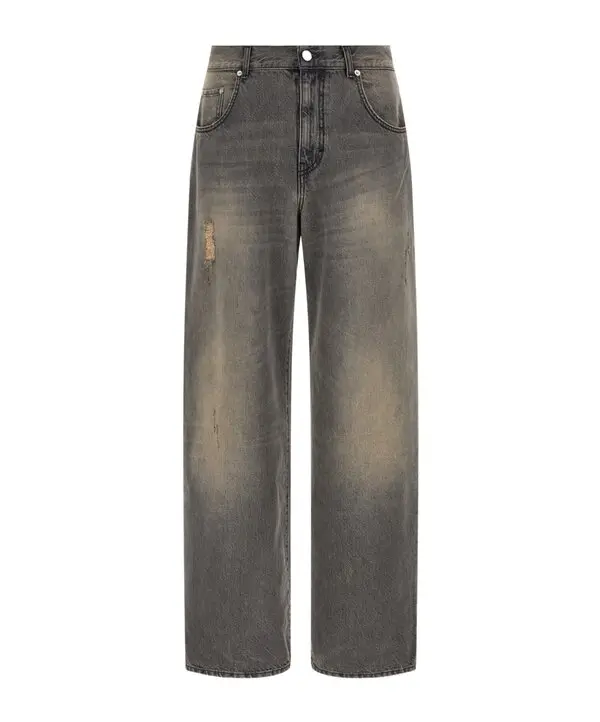 Séfr Mass Wide-leg Jeans - Black