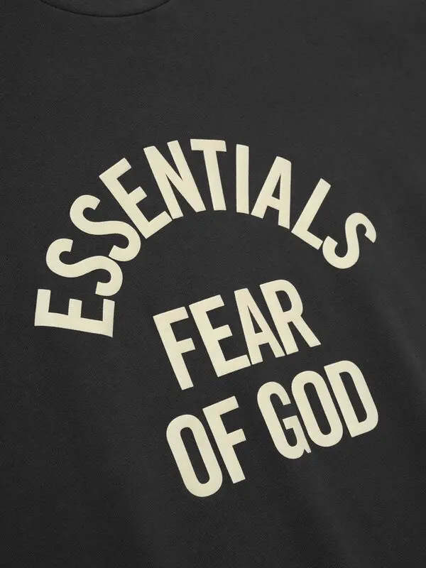 Fear Of God Campus 90s" Long Sleeve T-shirt - Faded Black