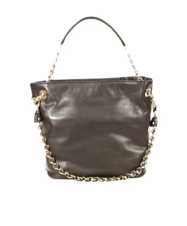FERRAGAMO Chain Detail Shoulder Bag