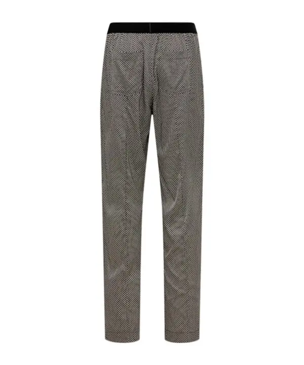 TOM FORD Graphic Print Silk Pajama Pants - Black