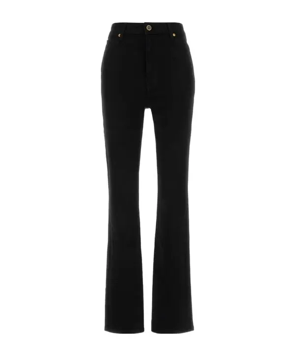 Khaite Logo Patch Flared Jeans