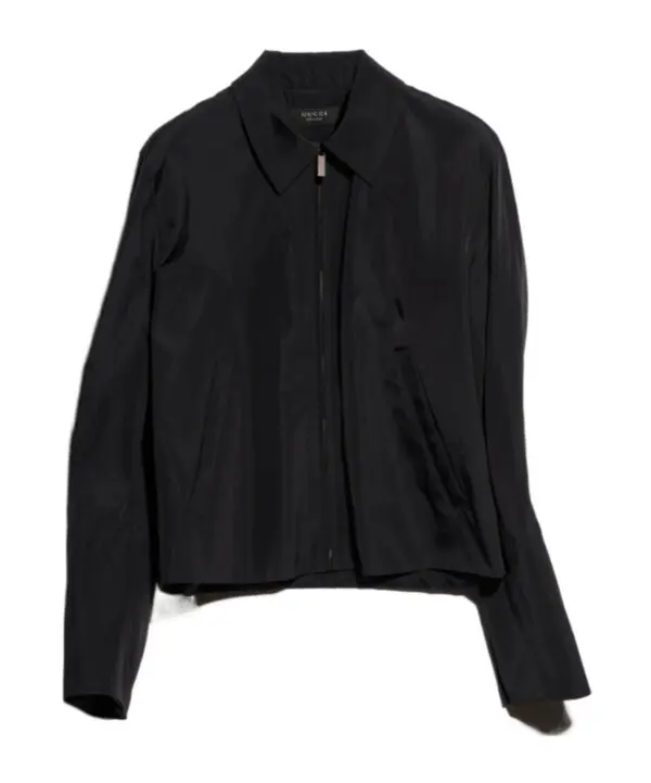Gucci Zip-up Faille Jacket