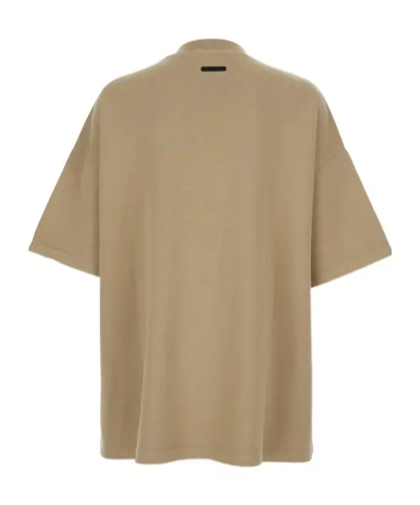 Fear Of God Logo Oversized T-shirt - Nude