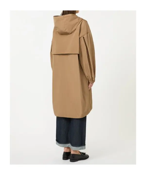 Max Mara Hooded Belted Raincoat