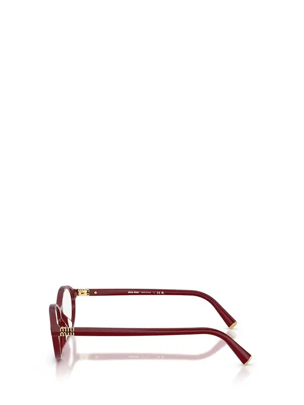Miu Miu Oval Frame Full Rim Eyeglasses