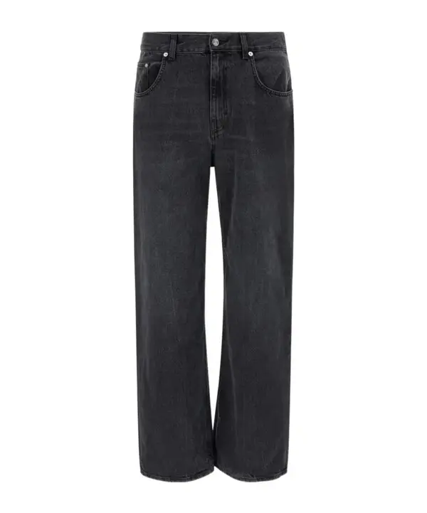 Séfr Relaxed Wide-leg Jeans - Black