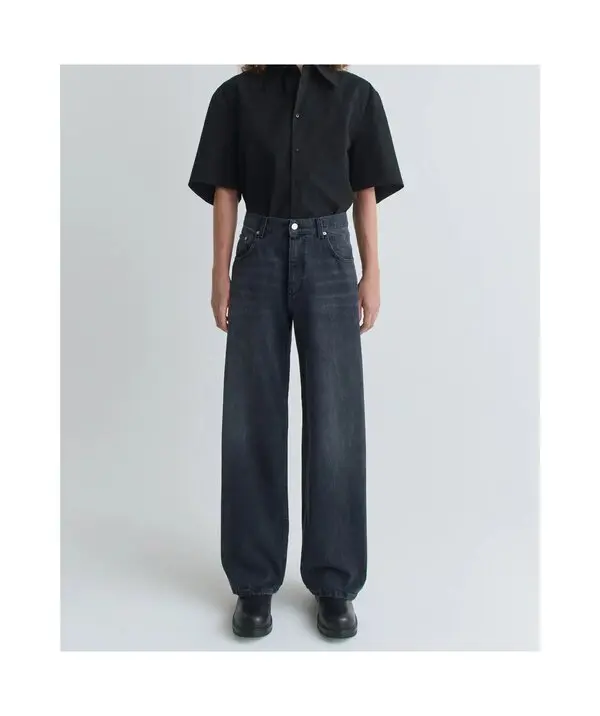 Séfr Relaxed Wide-leg Jeans - Black