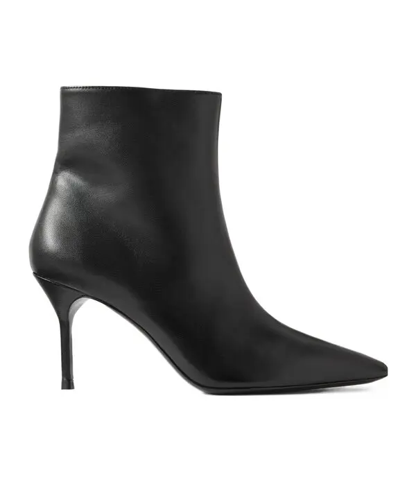 Staud Sebastian Leather Ankle Boots