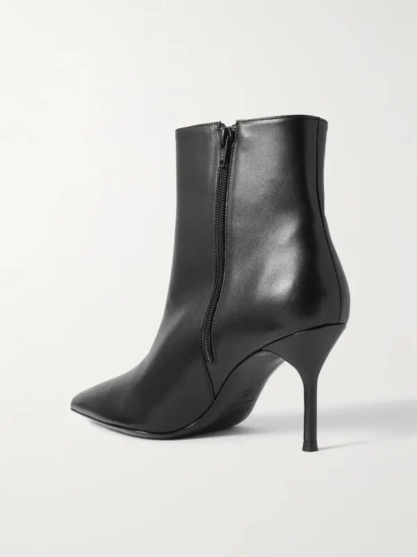 Staud Sebastian Leather Ankle Boots