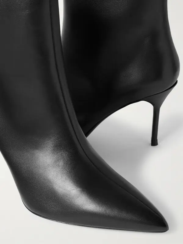 Staud Sebastian Leather Ankle Boots