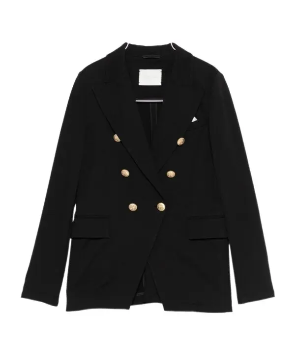 CIRCOLO 1901 Double-breasted Blazer - Black