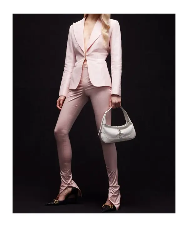 Gucci Stretch Silk Faille Leggings