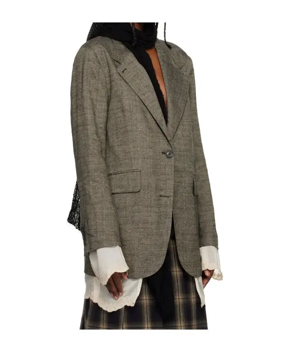 Our Legacy Drip Long-sleeved Suit Jacket