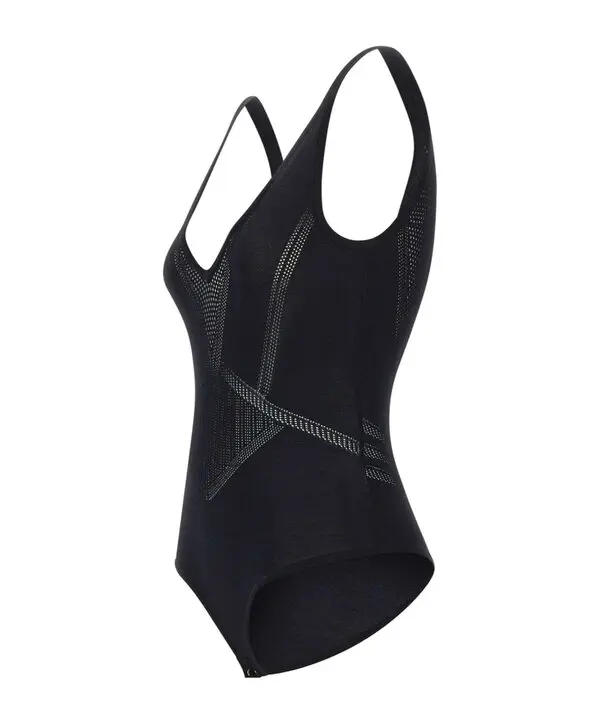 Elisabetta Franchi Openwork Knit Bodysuit