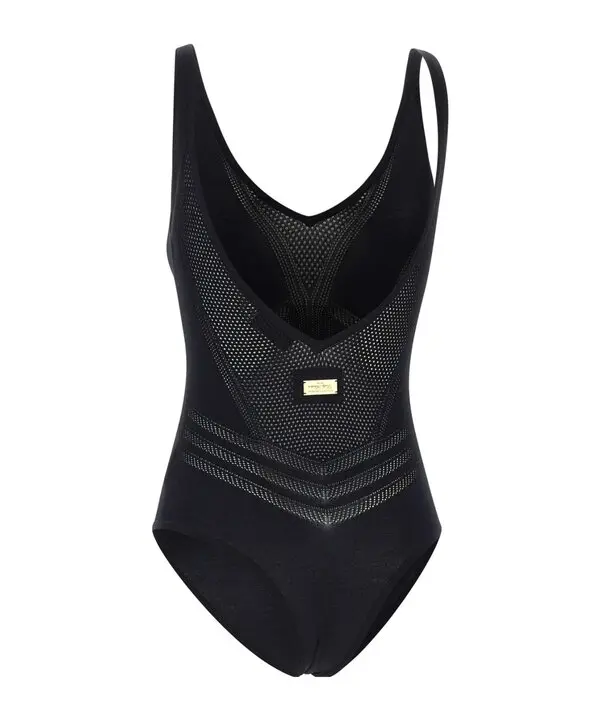 Elisabetta Franchi Openwork Knit Bodysuit
