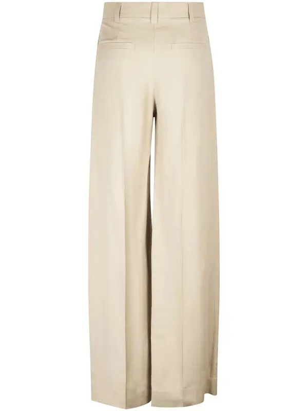 Brunello Cucinelli Pleated Wide-leg Trousers