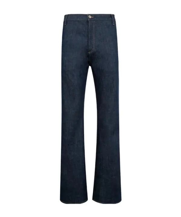 Amiri Raw Boot Cut Jeans
